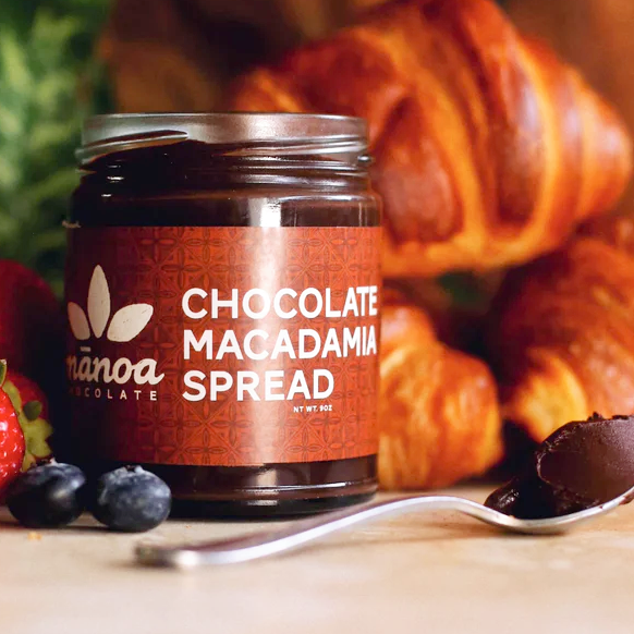 Mānoa Chocolate Macadamia Spread- 9 oz. | The Hawaii Store