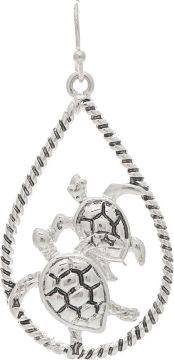 ER Slv Turtle teardrop Rope Edge | The Hawaii Store