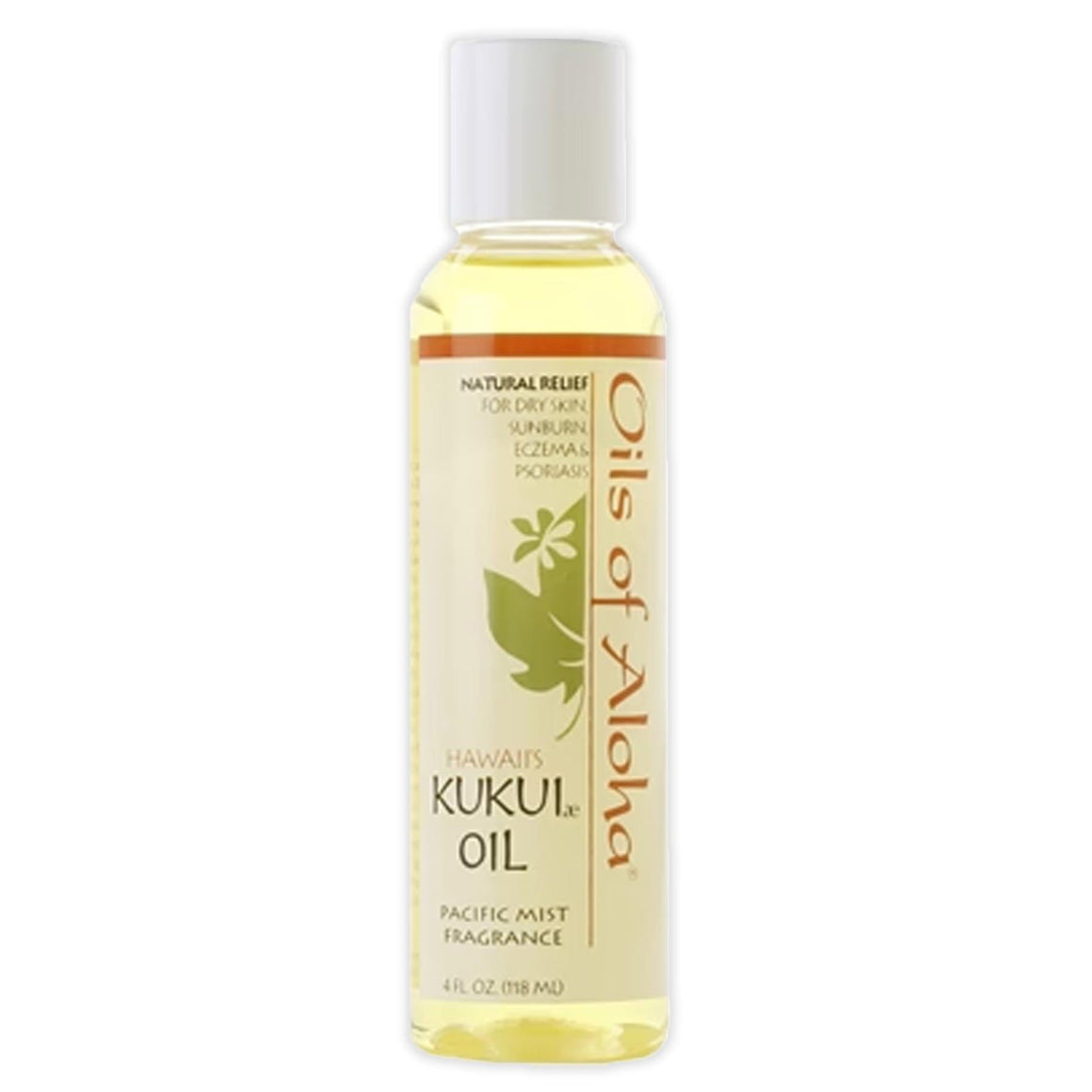 Oils of Aloha "Pacific Mist" Kukui Oil, 4-Ounce | The Hawaii Store