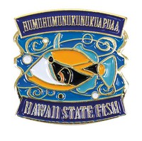 Hawaii State Fish "Humuhumunukunukuapua" Souvenir Pin | The Hawaii Store