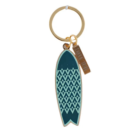 Shaka Tribe "Surfboard" Keychain - Green | The Hawaii Store